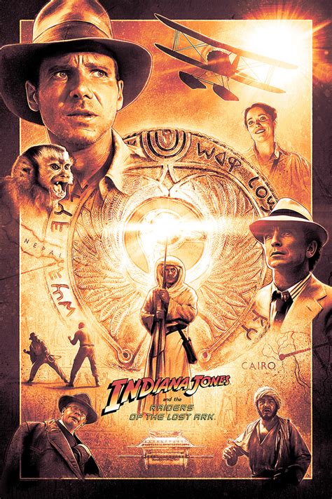 Raiders Of The Lost Ark By Kevin Wilson Home Of The Alternative Movie Poster Amp