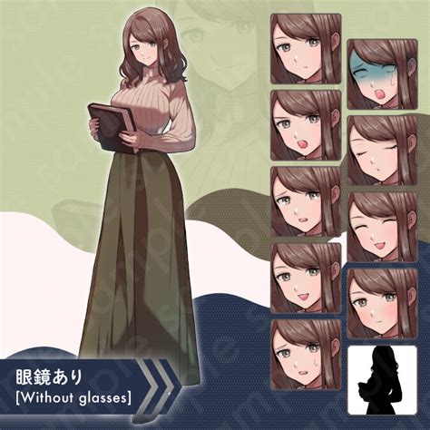 Artstation 6 Person Set Adult 2d Character Set 01 Game Assets