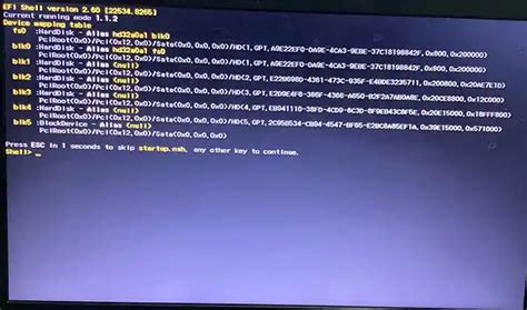 เปิดคอมแล้วขึ้น Press Esc In 1 Seconds To Skip Startupnsh Any Other Key To Continue เกิดจาก