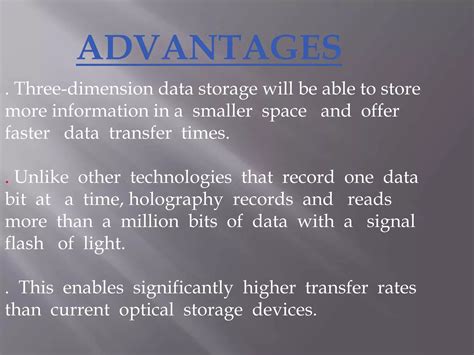 Holographic Data Storage Ppt