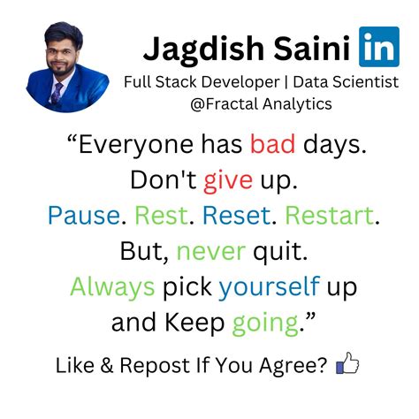 Jagdish Saini On Linkedin Motivation Energy Life Positivevibes