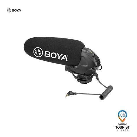 BOYA BY-BM3031 On-Camera Shotgun Microphone - Tourist Signal