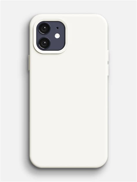 Iphone 12 White Silicone Case