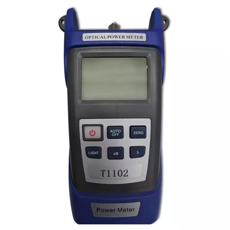 Medidor De Potencia Power Meter Fibra óptica T1102 Pc Actual