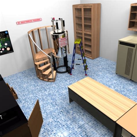 Superconducting Magnet Scientific Lab 3d Model