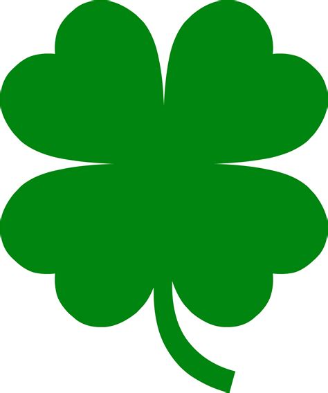 Printable Four Leaf Clover