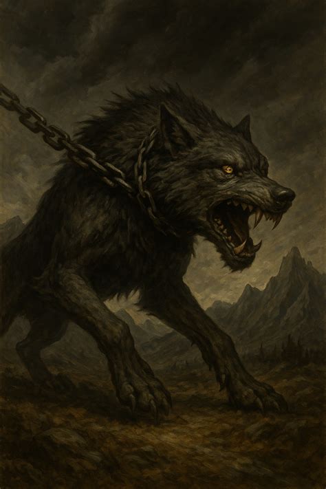 Fenrir In Norse Mythology The Monstrous Wolf Destined To Kill Odin