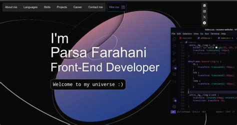 Video Parsa Farahani On Linkedin Html Css Frontend