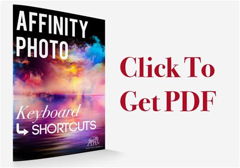 Affinity Photo Keyboard Shortcuts