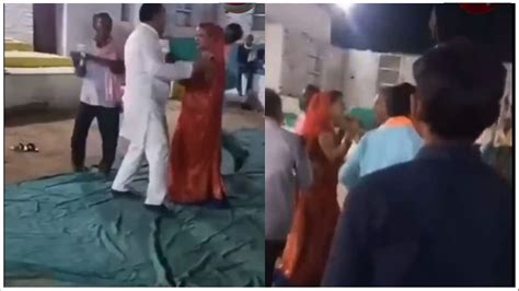 Viral Video డ్యాన్సర్‌తో చిందులు ముద్దులు రెచ్చిపోయిన కాంగ్రెస్ ఎమ్మెల్యే వీడియో వైరల్