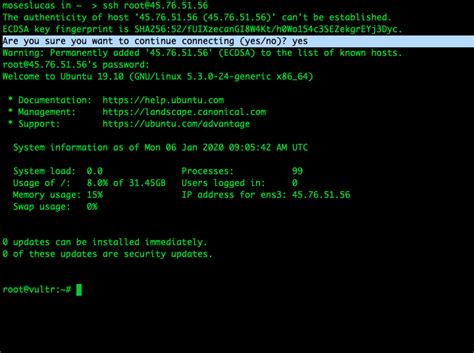 Production Server Setup — Vultr Tutorial Part 1 By Moses Lucas Itnext