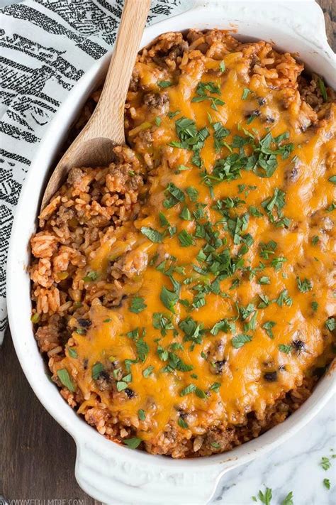 Easy Beef Burrito Casserole Recipe A Sinful Dinner