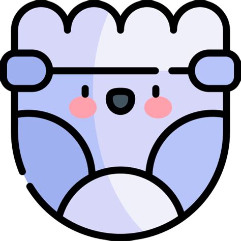 기저귀 무료 아이와 아기개 아이콘