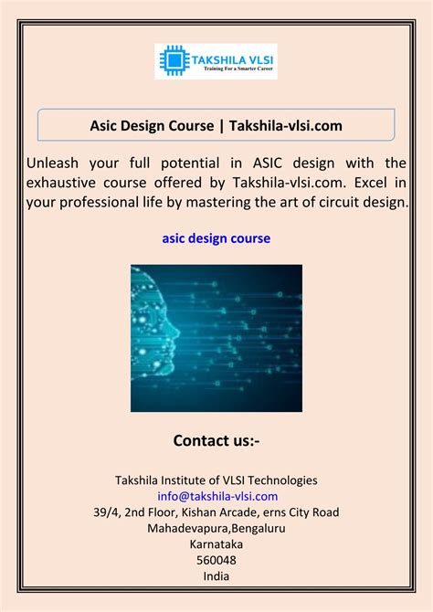 Ppt Asic Design Course Takshila Powerpoint Presentation Free Download Id14207936