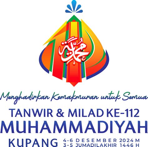 Download Logo & Pedoman Visual Tanwir dan Milad ke-112 Muhammadiyah ...