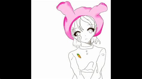 핑크 토끼 모자를 쓴 하얀 오리 의인화🐰 🦆 Youtube