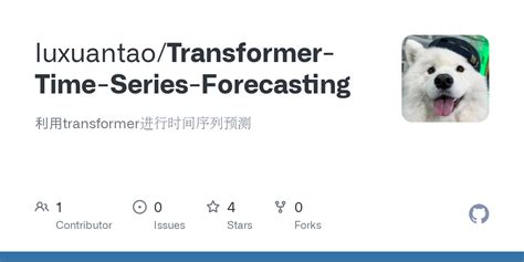 Github Luxuantao Transformer Time Series Forecasting Transformer