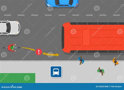 Driving A Car Overtaking Or Passing Rules On The Road Safety Drive