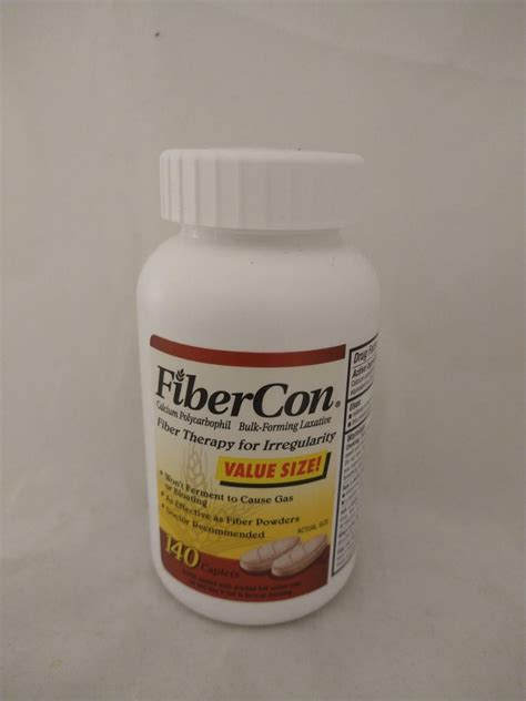 Fibercon Fiber Therapy 140 Caplets
