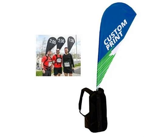 Pacer Flag Bag For Marathon Runners At ₹ 450piece Raigad Id