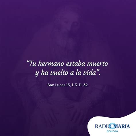 RADIO MARIA BOLIVIA - #EvangelioDelDía | Domingo 30 de marzo de 2025 ...