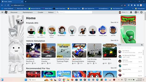My Roblox Webpage Didnt Show The Continue Playing Tab Meaning That I Cant Play Recently