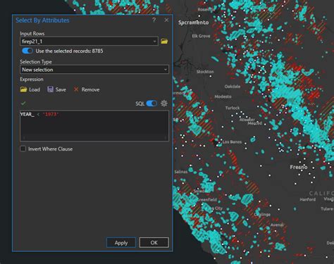selection to definition query esri community