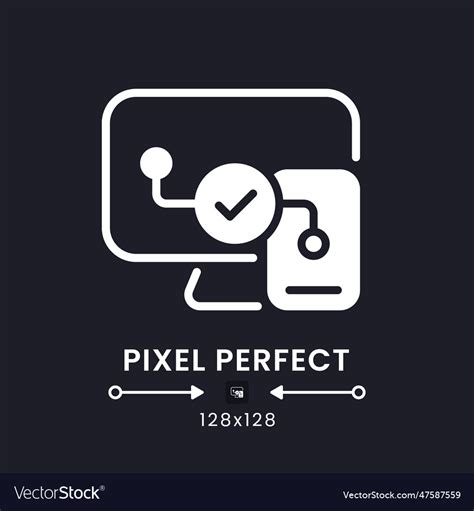 Cross Platform Compatibility White Solid Desktop Vector Image