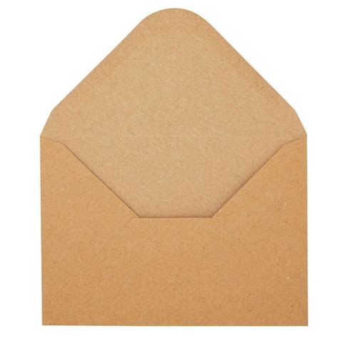 Juvale Kraft Paper Invitation Envelopes 4x6 For Special Occasions Like Weddings A6 V Flap Brown