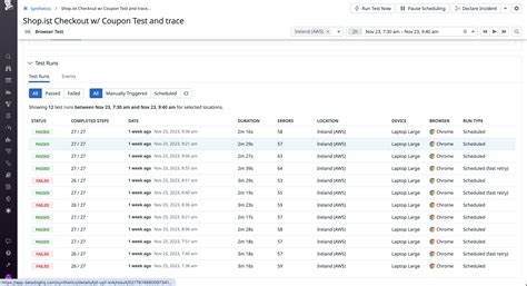 Understand How Synthetic Test Retries Determine Monitor Status