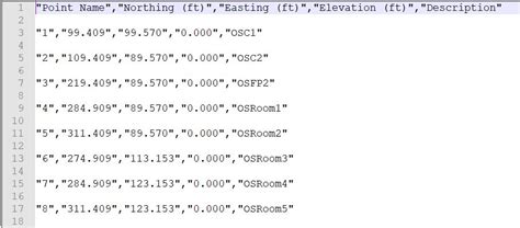 Export Points File With Custom Headers Autodesk Community