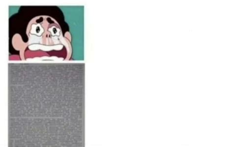 Steven Universe Crying Blank Template Imgflip