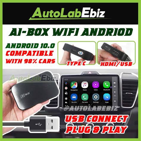 Carplay Ai Box Android 10 Smart Mini Ai Box 4g Lte Wireless Carplay Gps Wireless Android Auto