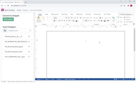 Use And Create Reusable Formatted Text Snippets To Build Documents In Aspnet Core C