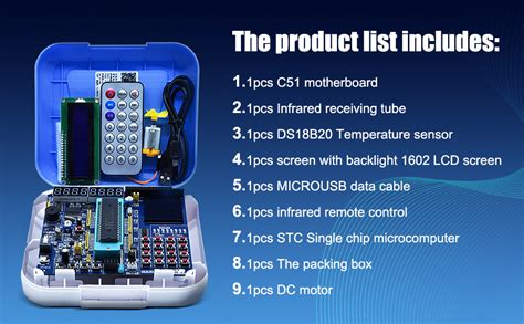 51 Microcontroller Development Board Stc89c52 Entwicklungsplatine