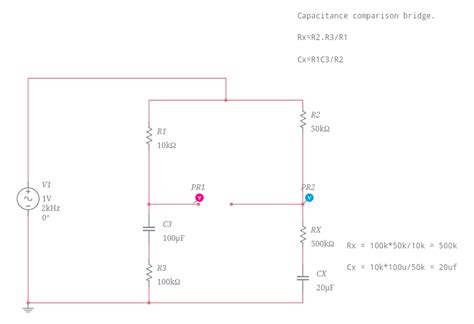 Capacitance Comparison Bridge Multisim Live Capacitance Comparison Bridge Multisim Live