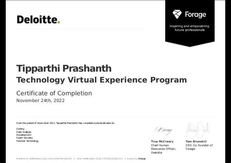 Tipparthi Prashanth On Linkedin Deloitte Forage Coding Cybersecurity Dataanalysis
