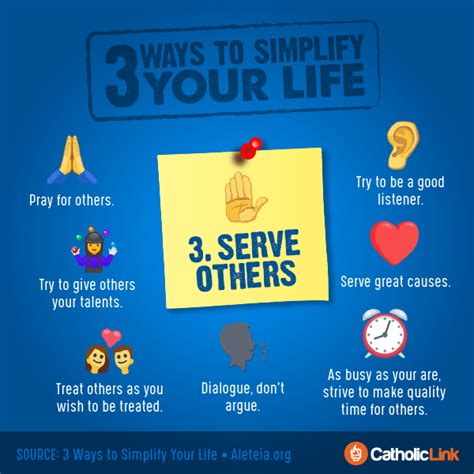 3 Ways To Simplify Your Life Catholic Link