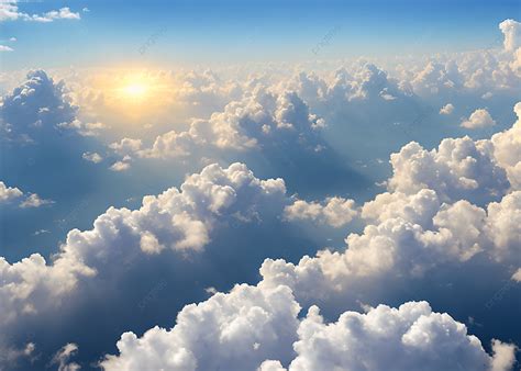 Space Above The Clouds Background Sky Clouds Cloud Background Image And Wallpaper For Free