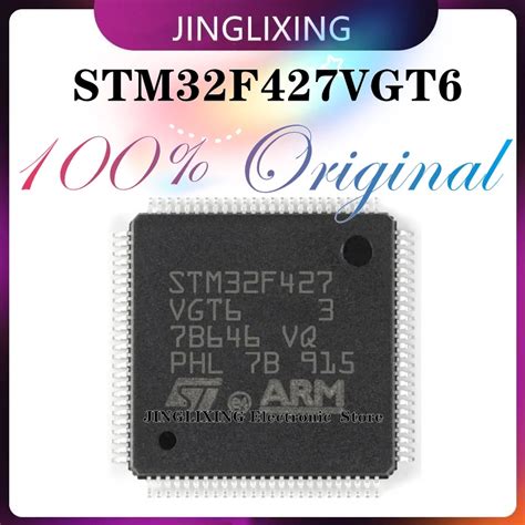 1pcslot New Original Stm32f427vgt6 Stm32f427 St Ic Mcu Lqfp100 In