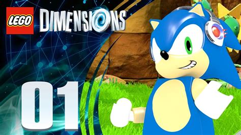 Lego Dimensions Sonic Level Pack Wii U Episode 1 Youtube