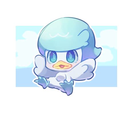 Quaxly Pokemon Drawn By Purin Danbooru