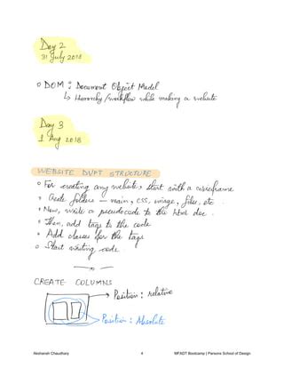 Bootcamp Web Notes Akshansh Chaudhary PDF