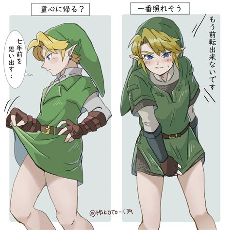 Talking About Link Being Hot For Way Too Long To Someone Linkiscute