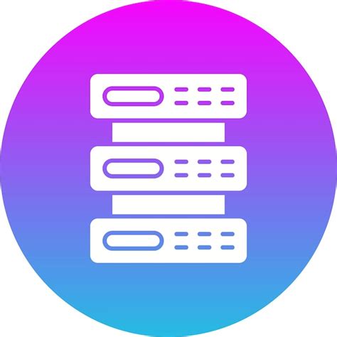 Premium Vector Server Icon