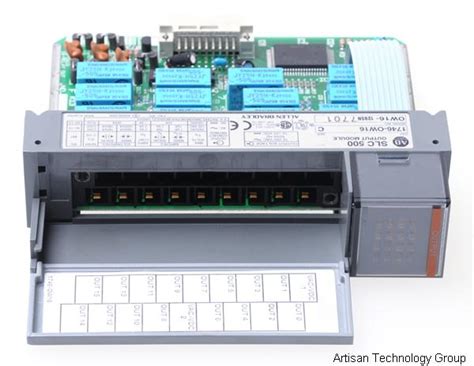 1746 Ow16 Allen Bradley Relay Hard Contact Output Module Artisantg™