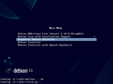 Customization Breaks The Graphical Debian Installer · Issue 173 · Pj