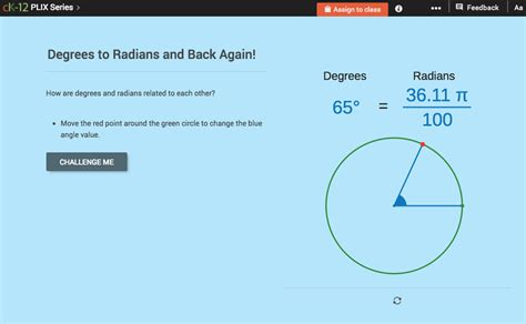 Six Trigonometric Functions And Radians Degrees To Radians And Back