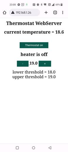GitHub Tlpss ESP Thermostat Simple Bang Bang Thermostat With Minimal Web Interface For ESP