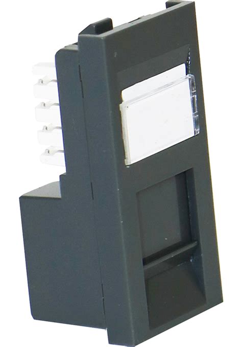 Buy Excel Cat E UTP Office Low Profile Euromod RJ Module Grey GE Comms Express